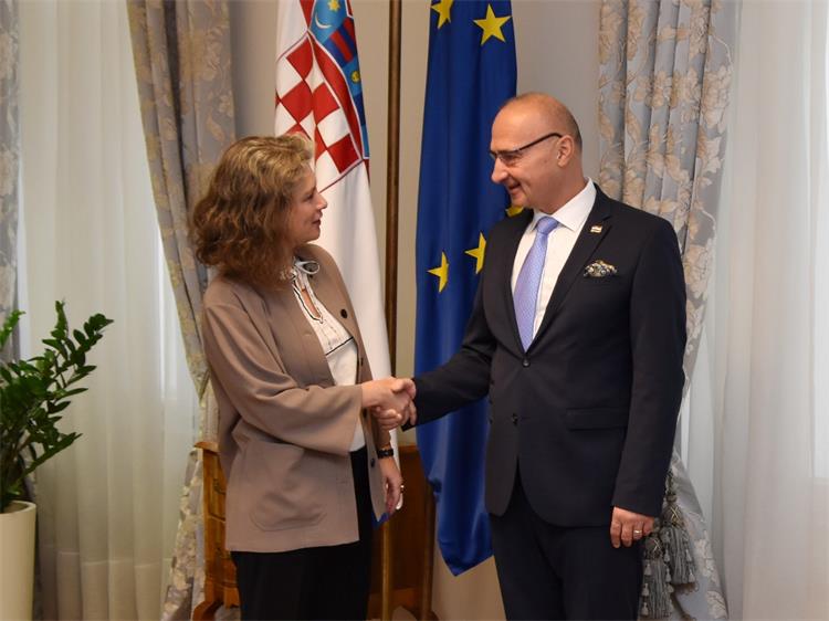 Ministarstvo vanjskih i europskih poslova RH - Ministar Grlić Radman primio u nastupni posjet ...